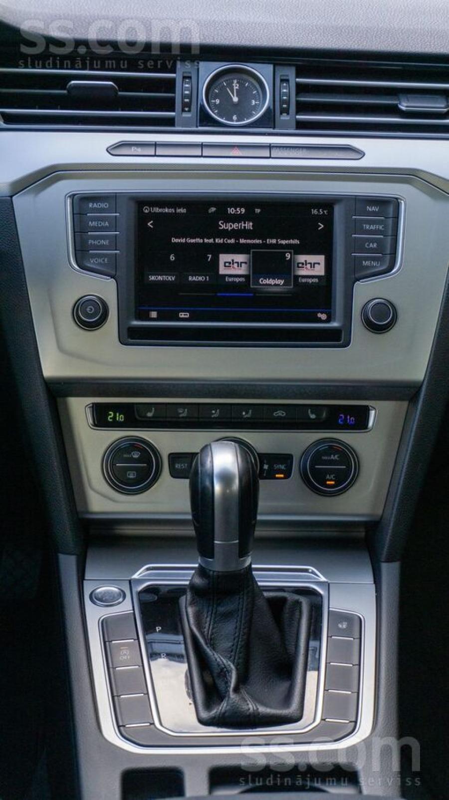 Brūns Volkswagen Passat B8 2017 Rīga, ar dzinēja tilpumu 2.00 L un nobraukumu 283 tūkst. km par 9190 €, foto 13 vietnē AUTOMOTO.COM.LV