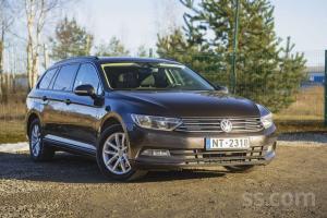 Brown Volkswagen Passat B8 2017 in Riga, with an engine capacity of 1.60 L and mileage of 352 thousand km for 9990 €, photo 4 on AUTOMOTO.COM.LV