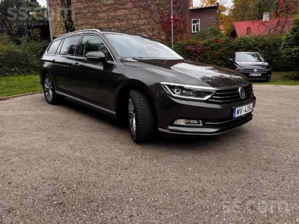 Brown Volkswagen Passat B8 2018 in Riga, with an engine capacity of 2.00 L and mileage of 208 thousand km for 11500 €, photo 3 on AUTOMOTO.COM.LV
