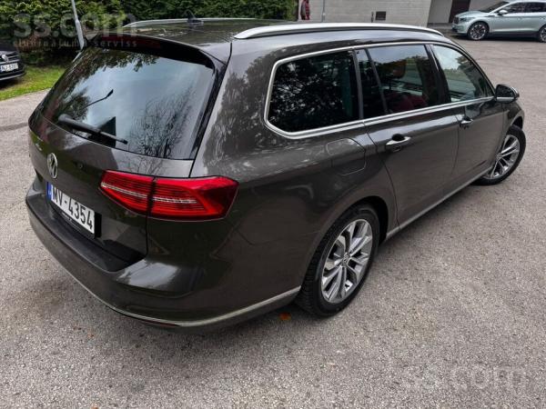 Brown Volkswagen Passat B8 2018 in Riga, with an engine capacity of 2.00 L and mileage of 208 thousand km for 11500 €, photo 4 on AUTOMOTO.COM.LV
