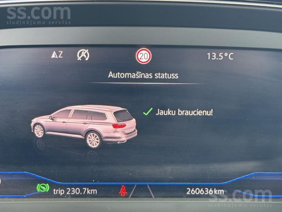 Brūns Volkswagen Passat B8 2020 Rīga, ar dzinēja tilpumu 2.00 L un nobraukumu 261 tūkst. km par 13950 €, foto 18 vietnē AUTOMOTO.COM.LV