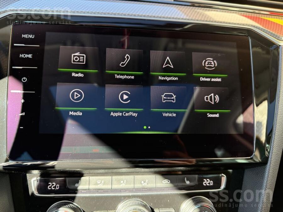 Green Volkswagen Passat B8 2019 in Riga, with an engine capacity of 2.00 L and mileage of 245 thousand km for 24790 €, photo 11 on AUTOMOTO.COM.LV