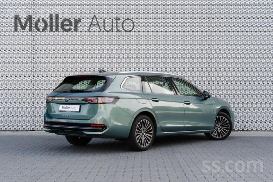 Zaļš Volkswagen Passat B8 2024 Rīga, ar dzinēja tilpumu 1.50 L un nobraukumu 40 tūkst. km par 29900 €, foto 5 vietnē AUTOMOTO.COM.LV