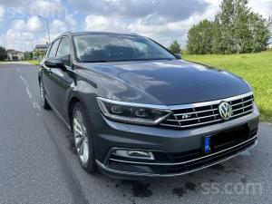 Pelēks Volkswagen Passat B8 2015 Rīga, ar dzinēja tilpumu 2.00 L un nobraukumu 264 tūkst. km par 11950 €, foto  vietnē AUTOMOTO.COM.LV