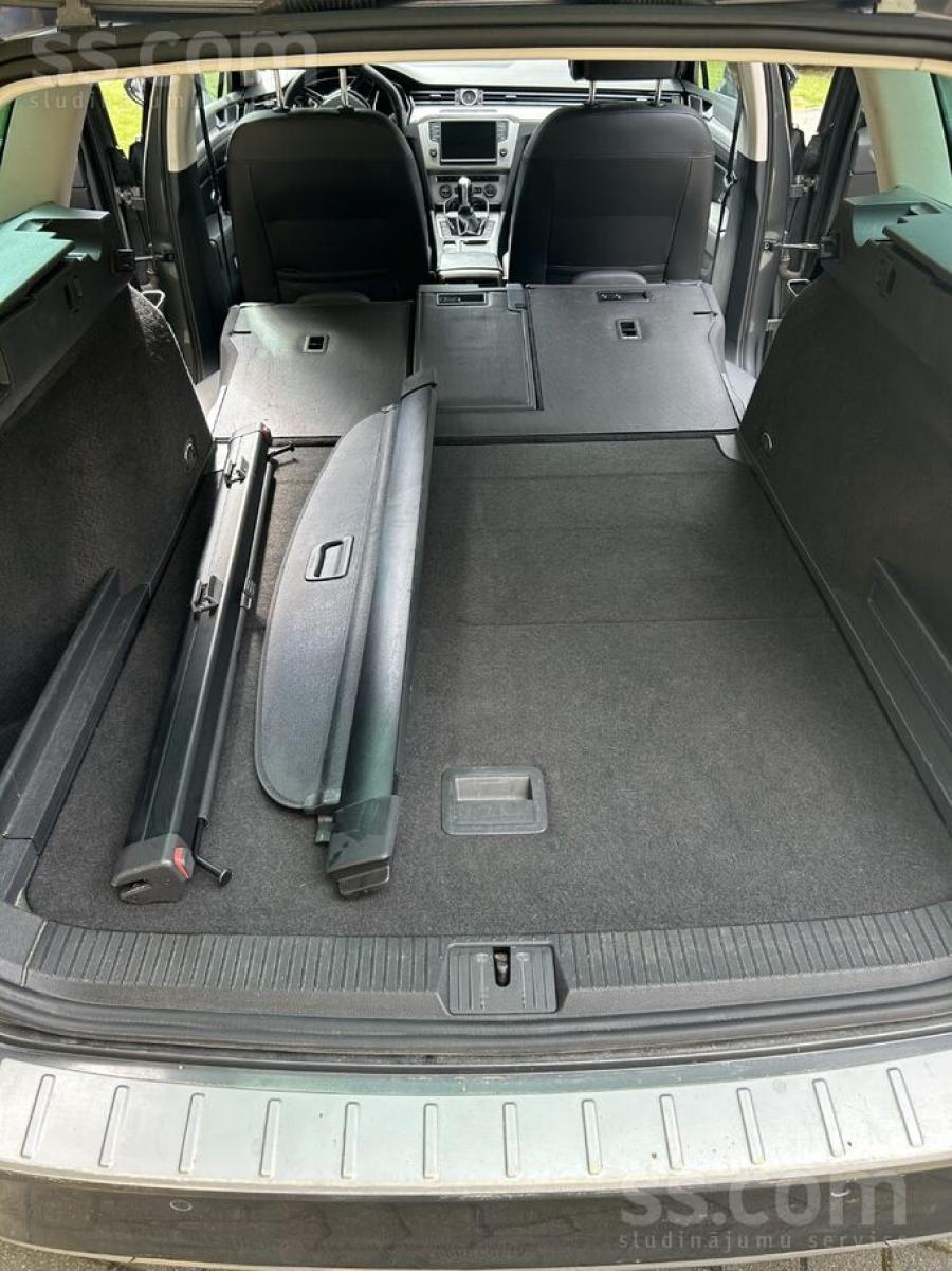 Pelēks Volkswagen Passat B8 2015 Rīga, ar dzinēja tilpumu 2.00 L un nobraukumu 264 tūkst. km par 11950 €, foto 15 vietnē AUTOMOTO.COM.LV