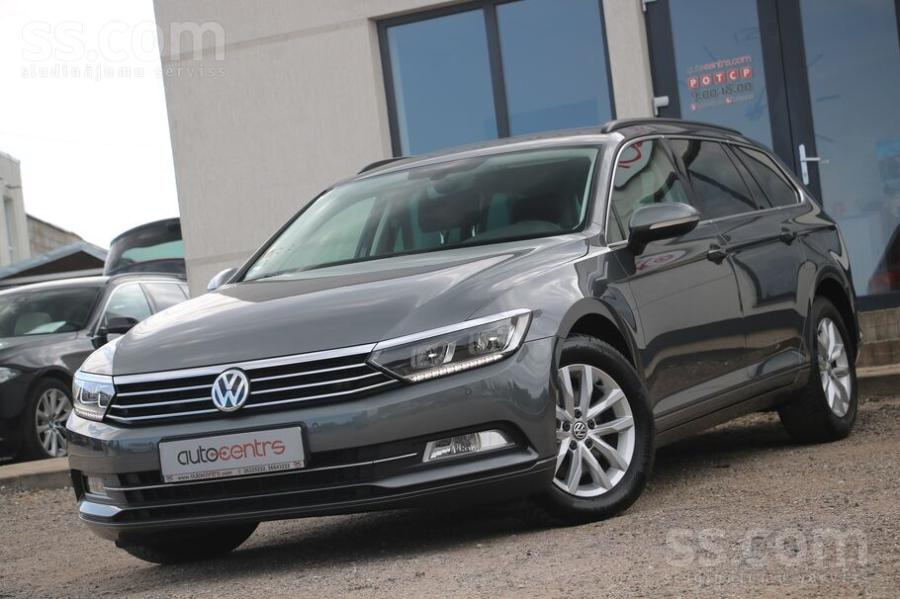 Grey Volkswagen Passat B8 2017 in Tukums, with an engine capacity of 2.00 L and mileage of 248 thousand km for 10538 €, photo 1 on AUTOMOTO.COM.LV