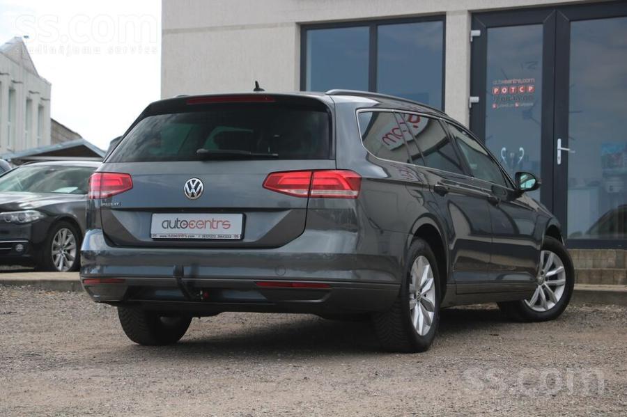 Grey Volkswagen Passat B8 2017 in Tukums, with an engine capacity of 2.00 L and mileage of 248 thousand km for 10538 €, photo 6 on AUTOMOTO.COM.LV