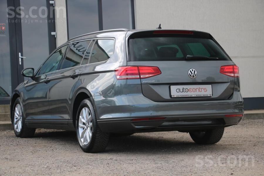 Grey Volkswagen Passat B8 2017 in Tukums, with an engine capacity of 2.00 L and mileage of 248 thousand km for 10538 €, photo 34 on AUTOMOTO.COM.LV