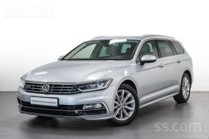 Grey Volkswagen Passat B8 2018 in Riga, with an engine capacity of 2.00 L and mileage of 218 thousand km for 12500 €, photo 1 on AUTOMOTO.COM.LV