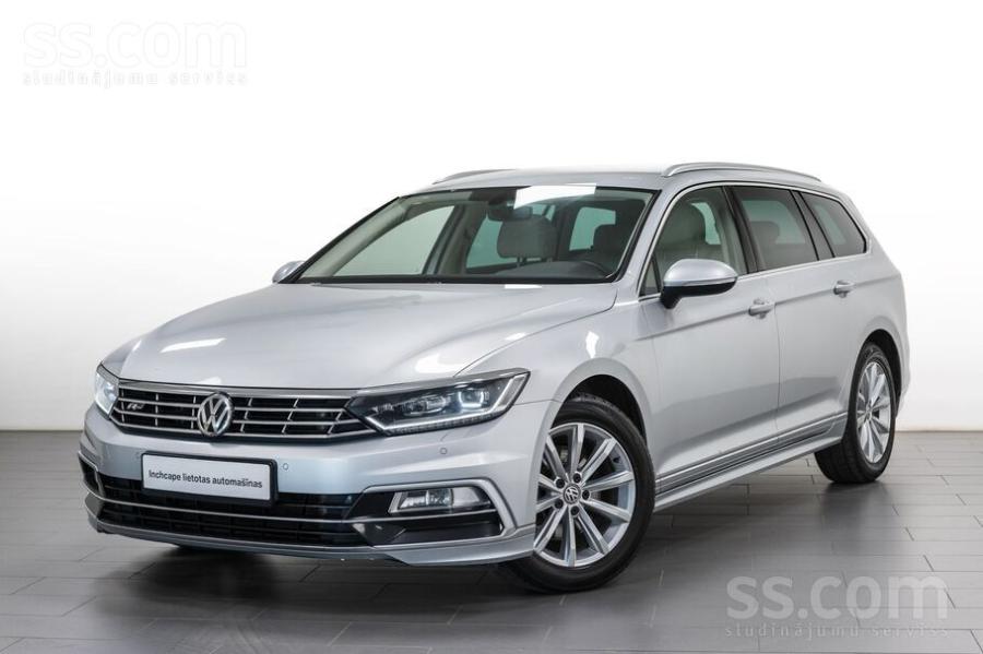Grey Volkswagen Passat B8 2018 in Riga, with an engine capacity of 2.00 L and mileage of 218 thousand km for 12500 €, photo 1 on AUTOMOTO.COM.LV