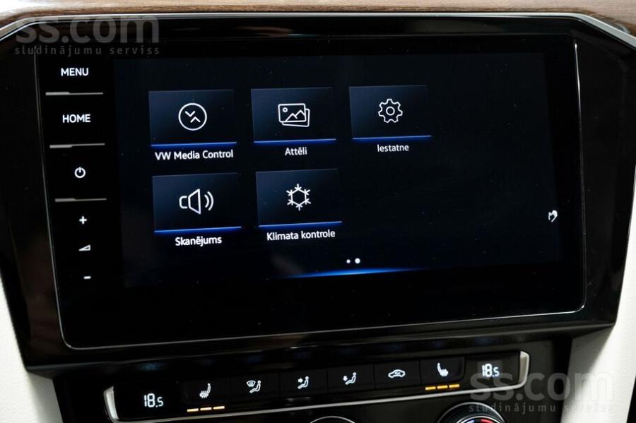 Grey Volkswagen Passat B8 2018 in Riga, with an engine capacity of 2.00 L and mileage of 218 thousand km for 12500 €, photo 23 on AUTOMOTO.COM.LV