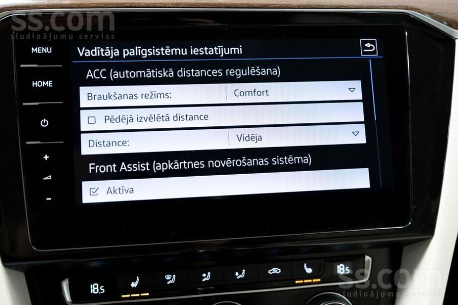 Grey Volkswagen Passat B8 2018 in Riga, with an engine capacity of 2.00 L and mileage of 218 thousand km for 12500 €, photo 27 on AUTOMOTO.COM.LV