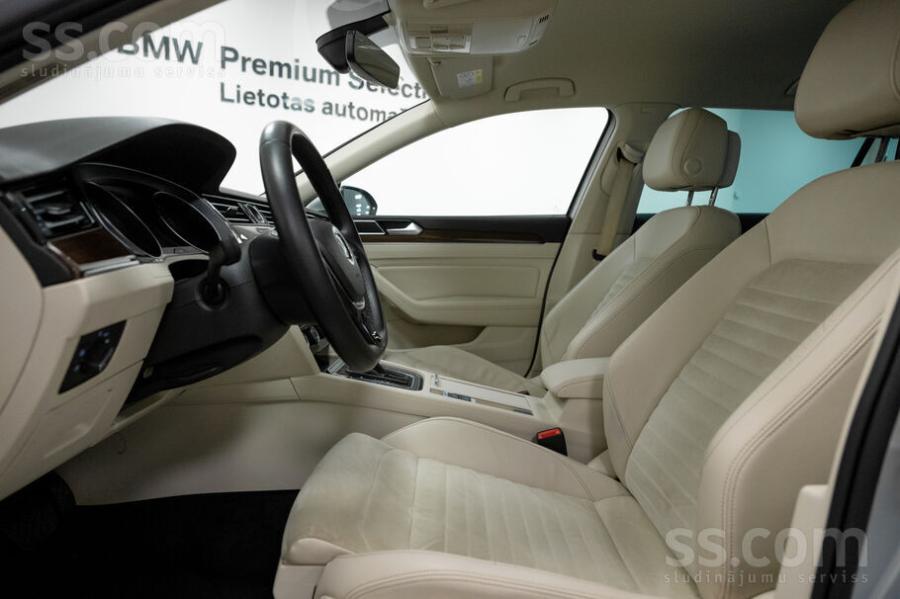 Grey Volkswagen Passat B8 2018 in Riga, with an engine capacity of 2.00 L and mileage of 218 thousand km for 12500 €, photo 29 on AUTOMOTO.COM.LV