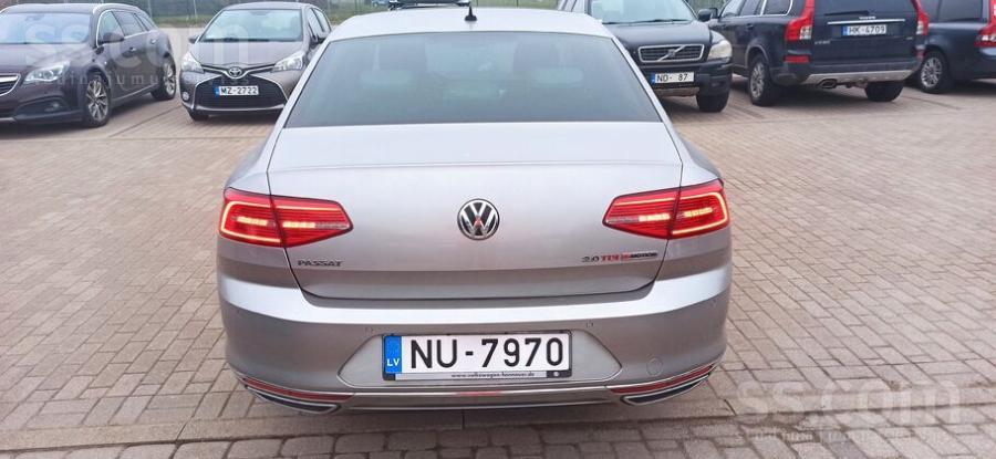 Pelēks Volkswagen Passat B8 2014 Rīga, ar dzinēja tilpumu 2.00 L un nobraukumu 161 tūkst. km par 16000 €, foto 4 vietnē AUTOMOTO.COM.LV