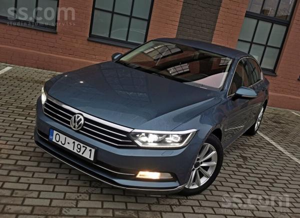Grey Volkswagen Passat B8 2015 in Riga, with an engine capacity of 2.00 L and mileage of 0 thousand km for 9800 €, photo 1 on AUTOMOTO.COM.LV