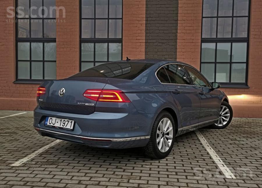 Pelēks Volkswagen Passat B8 2015 Rīga, ar dzinēja tilpumu 2.00 L un nobraukumu 0 tūkst. km par 9800 €, foto 12 vietnē AUTOMOTO.COM.LV