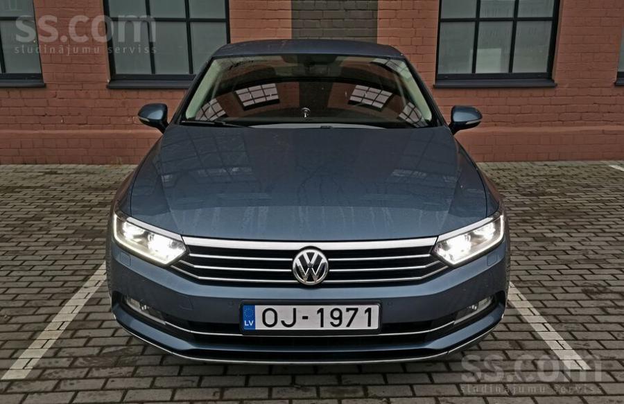 Grey Volkswagen Passat B8 2015 in Riga, with an engine capacity of 2.00 L and mileage of 0 thousand km for 8800 €, photo 4 on AUTOMOTO.COM.LV