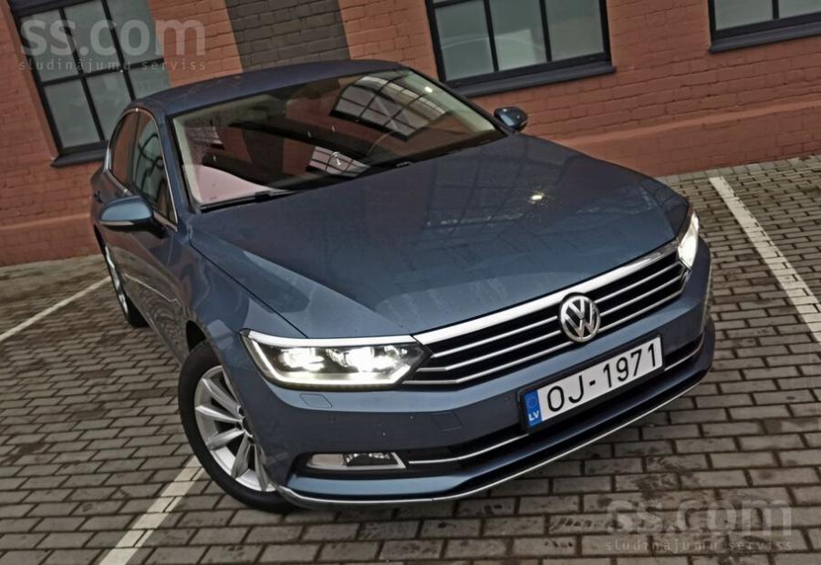 Grey Volkswagen Passat B8 2015 in Riga, with an engine capacity of 2.00 L and mileage of 0 thousand km for 8800 €, photo 6 on AUTOMOTO.COM.LV