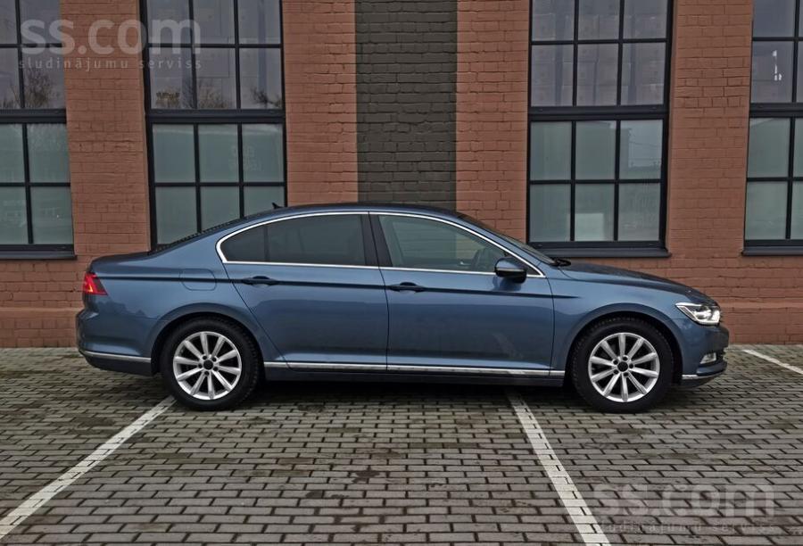 Grey Volkswagen Passat B8 2015 in Riga, with an engine capacity of 2.00 L and mileage of 0 thousand km for 8800 €, photo 7 on AUTOMOTO.COM.LV
