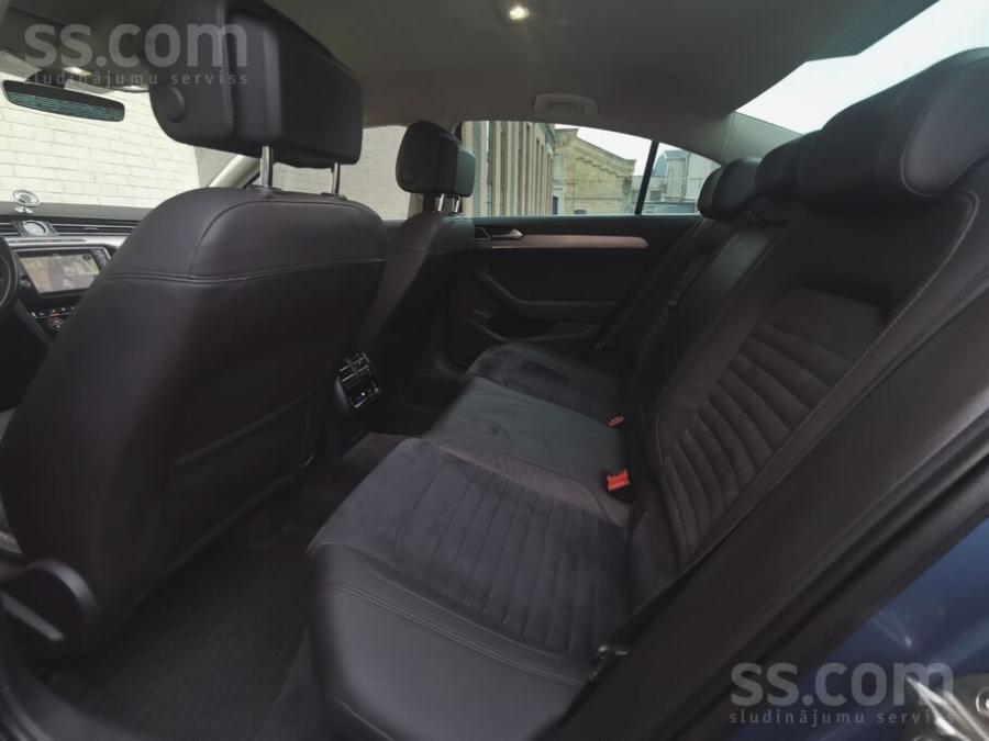 Grey Volkswagen Passat B8 2015 in Riga, with an engine capacity of 2.00 L and mileage of 0 thousand km for 8800 €, photo 17 on AUTOMOTO.COM.LV