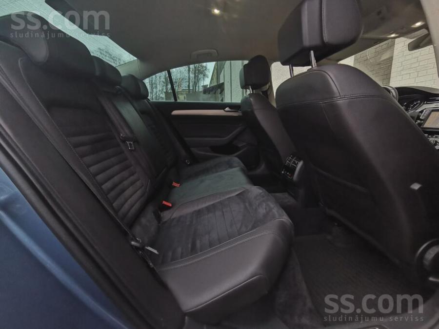 Grey Volkswagen Passat B8 2015 in Riga, with an engine capacity of 2.00 L and mileage of 0 thousand km for 8800 €, photo 18 on AUTOMOTO.COM.LV