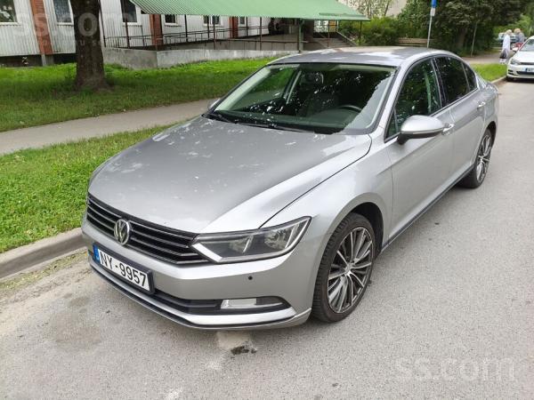 Pelēks Volkswagen Passat B8 2015 Rīga, ar dzinēja tilpumu 1.40 L un nobraukumu 250 tūkst. km par 8200 €, foto 2 vietnē AUTOMOTO.COM.LV