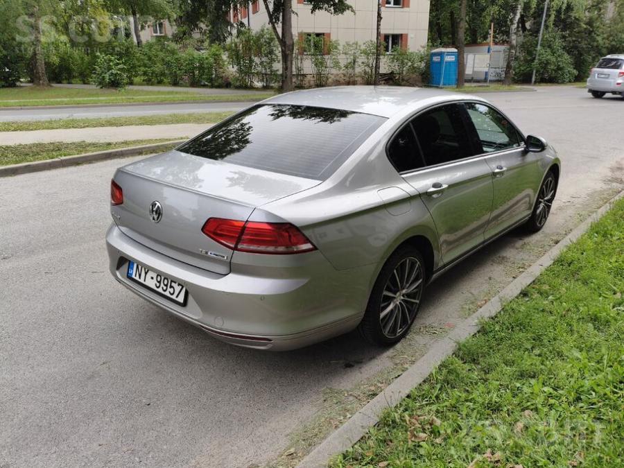 Pelēks Volkswagen Passat B8 2015 Rīga, ar dzinēja tilpumu 1.40 L un nobraukumu 250 tūkst. km par 8200 €, foto 4 vietnē AUTOMOTO.COM.LV