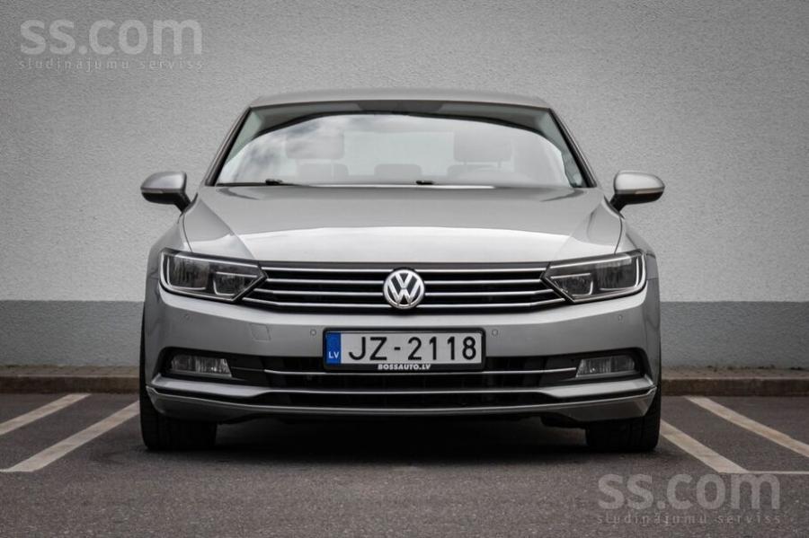 Grey Volkswagen Passat B8 2015 in Riga, with an engine capacity of 2.00 L and mileage of 0 thousand km for 7250 €, photo 3 on AUTOMOTO.COM.LV