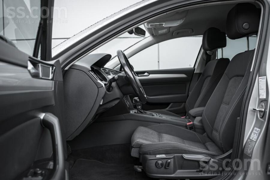 Grey Volkswagen Passat B8 2015 in Riga, with an engine capacity of 2.00 L and mileage of 0 thousand km for 7250 €, photo 9 on AUTOMOTO.COM.LV