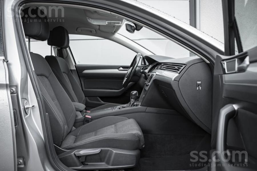 Grey Volkswagen Passat B8 2015 in Riga, with an engine capacity of 2.00 L and mileage of 0 thousand km for 7250 €, photo 11 on AUTOMOTO.COM.LV
