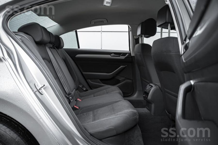 Grey Volkswagen Passat B8 2015 in Riga, with an engine capacity of 2.00 L and mileage of 0 thousand km for 7250 €, photo 13 on AUTOMOTO.COM.LV