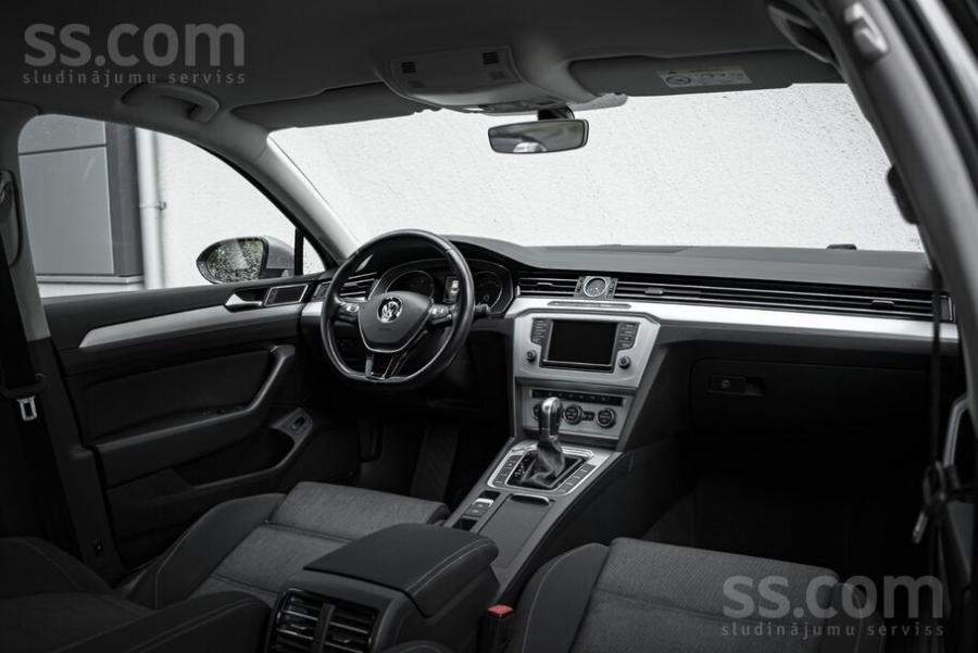 Grey Volkswagen Passat B8 2015 in Riga, with an engine capacity of 2.00 L and mileage of 0 thousand km for 7250 €, photo 17 on AUTOMOTO.COM.LV