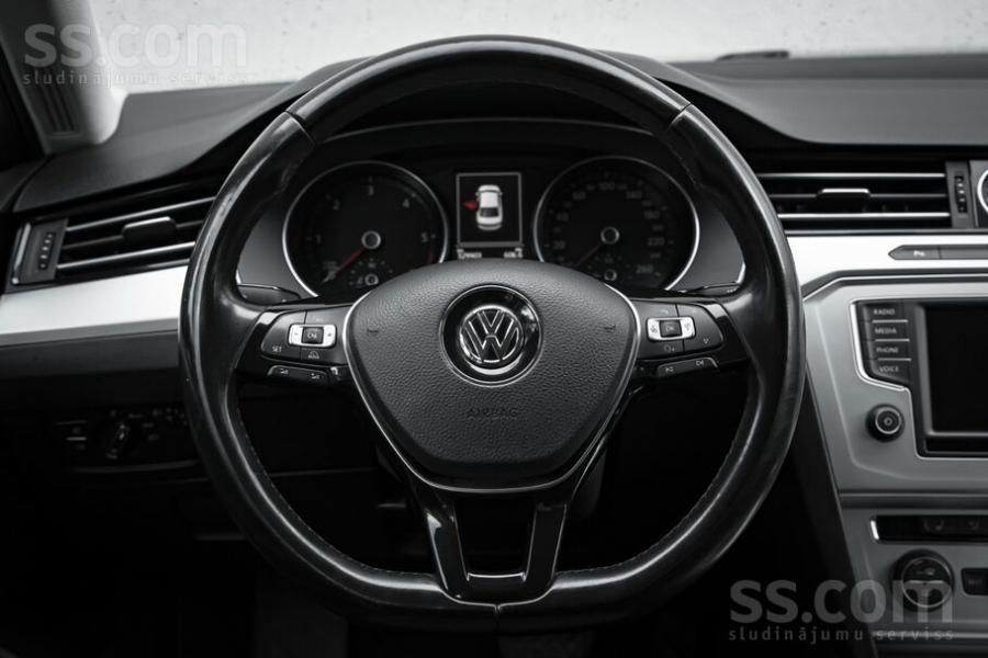 Grey Volkswagen Passat B8 2015 in Riga, with an engine capacity of 2.00 L and mileage of 0 thousand km for 7250 €, photo 20 on AUTOMOTO.COM.LV
