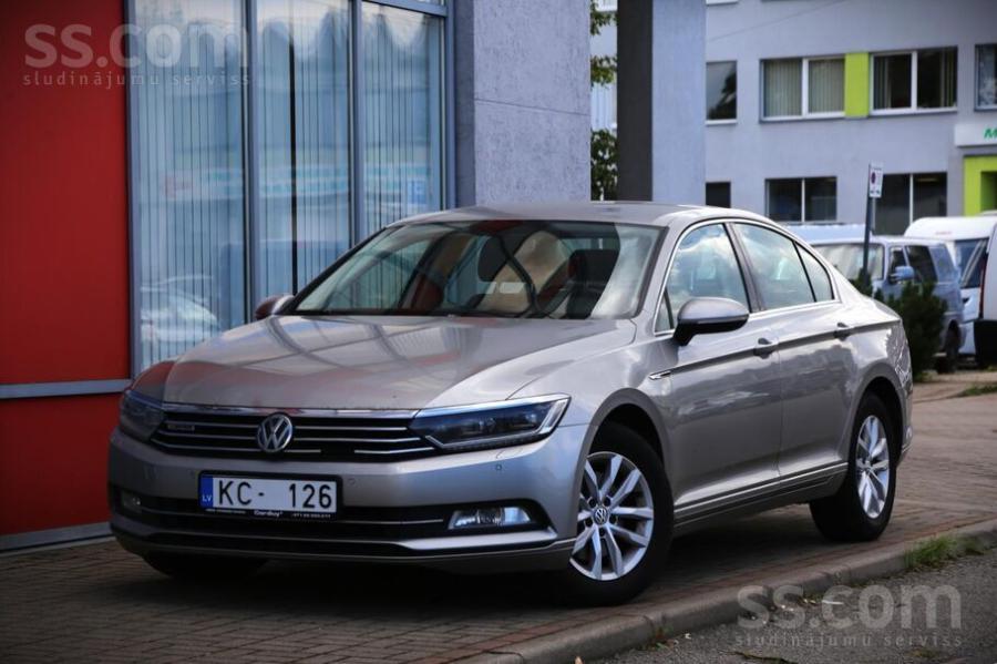 Pelēks Volkswagen Passat B8 2015 Rīga, ar dzinēja tilpumu 2.00 L un nobraukumu 285 tūkst. km par 8995 €, foto 1 vietnē AUTOMOTO.COM.LV