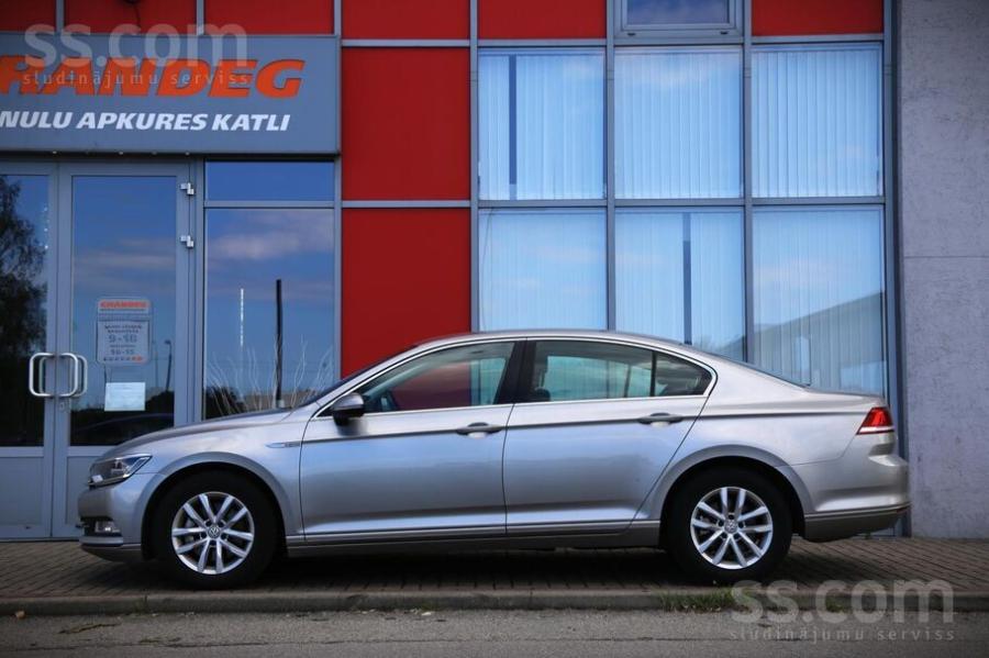 Pelēks Volkswagen Passat B8 2015 Rīga, ar dzinēja tilpumu 2.00 L un nobraukumu 285 tūkst. km par 8995 €, foto 3 vietnē AUTOMOTO.COM.LV