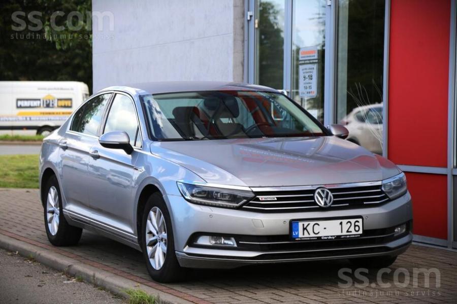 Pelēks Volkswagen Passat B8 2015 Rīga, ar dzinēja tilpumu 2.00 L un nobraukumu 285 tūkst. km par 8995 €, foto 5 vietnē AUTOMOTO.COM.LV