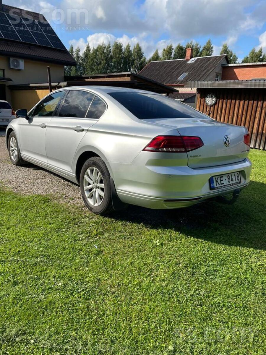 Pelēks Volkswagen Passat B8 2015 Valmiera, ar dzinēja tilpumu 2.00 L un nobraukumu 253 tūkst. km par 7200 €, foto 6 vietnē AUTOMOTO.COM.LV