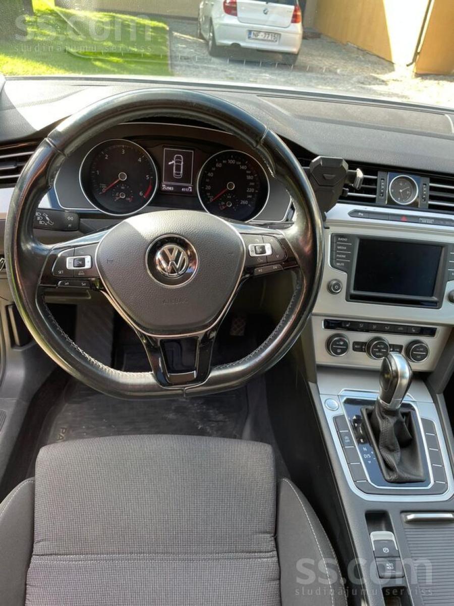 Pelēks Volkswagen Passat B8 2015 Valmiera, ar dzinēja tilpumu 2.00 L un nobraukumu 253 tūkst. km par 7200 €, foto 8 vietnē AUTOMOTO.COM.LV