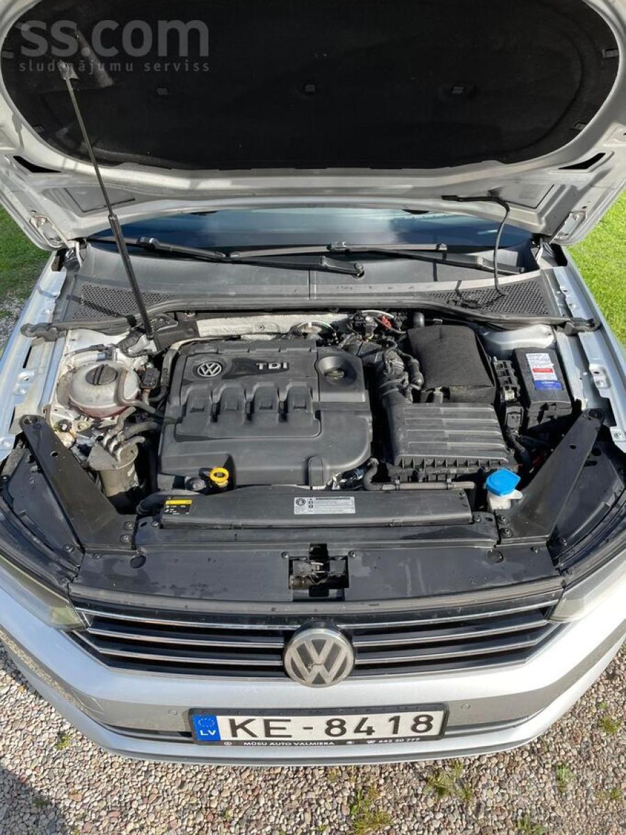 Pelēks Volkswagen Passat B8 2015 Valmiera, ar dzinēja tilpumu 2.00 L un nobraukumu 253 tūkst. km par 7200 €, foto 10 vietnē AUTOMOTO.COM.LV