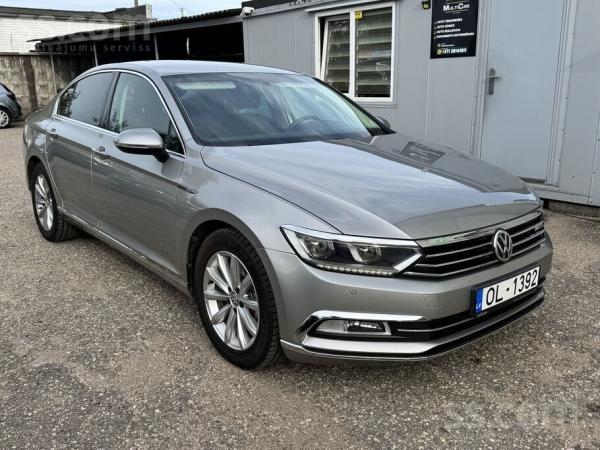 Pelēks Volkswagen Passat B8 2015 Daugavpils, ar dzinēja tilpumu 2.00 L un nobraukumu 0 tūkst. km par 12500 €, foto 1 vietnē AUTOMOTO.COM.LV