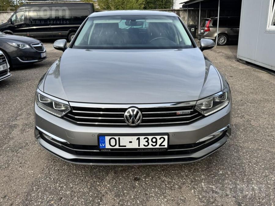 Pelēks Volkswagen Passat B8 2015 Daugavpils, ar dzinēja tilpumu 2.00 L un nobraukumu 0 tūkst. km par 12500 €, foto 3 vietnē AUTOMOTO.COM.LV