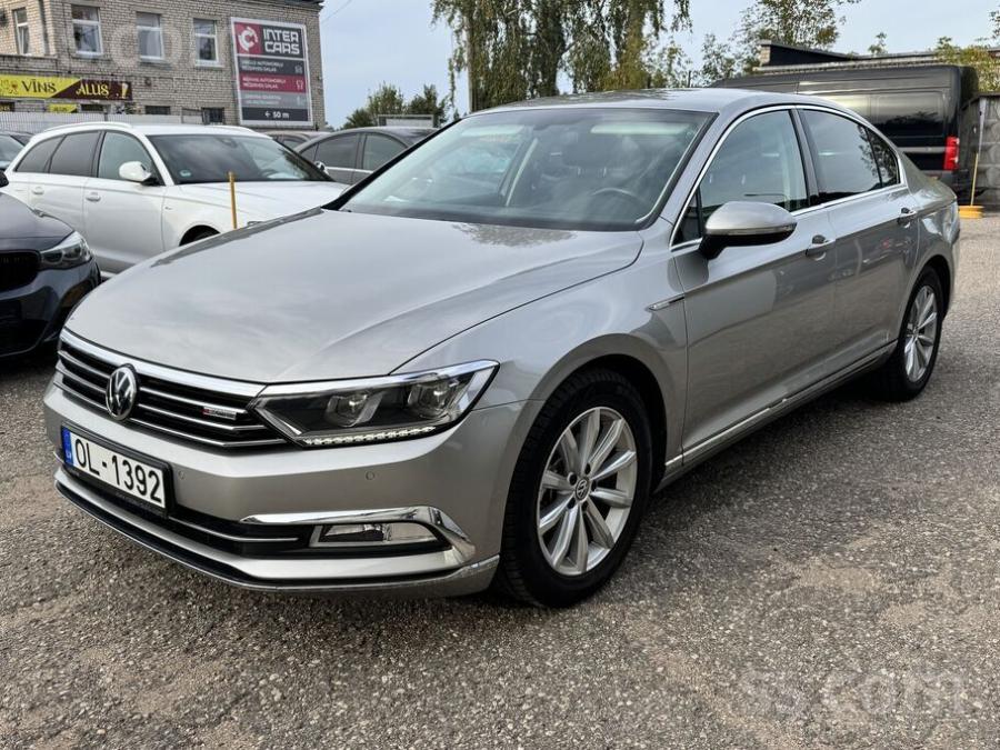 Pelēks Volkswagen Passat B8 2015 Daugavpils, ar dzinēja tilpumu 2.00 L un nobraukumu 0 tūkst. km par 12500 €, foto 4 vietnē AUTOMOTO.COM.LV