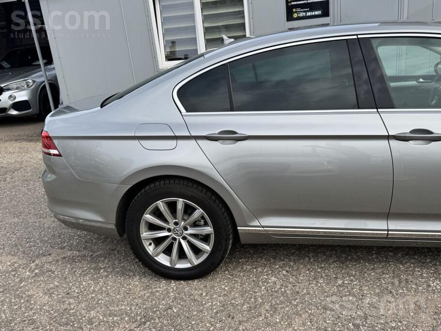 Pelēks Volkswagen Passat B8 2015 Daugavpils, ar dzinēja tilpumu 2.00 L un nobraukumu 0 tūkst. km par 12500 €, foto 9 vietnē AUTOMOTO.COM.LV