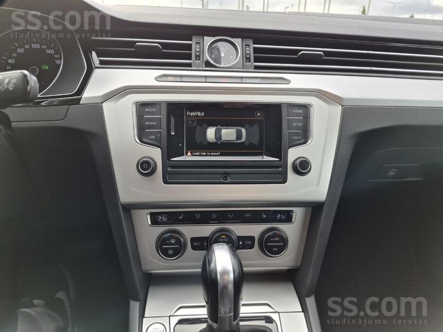 Pelēks Volkswagen Passat B8 2015 Rīga, ar dzinēja tilpumu 1.40 L un nobraukumu 219 tūkst. km par 8490 €, foto 15 vietnē AUTOMOTO.COM.LV