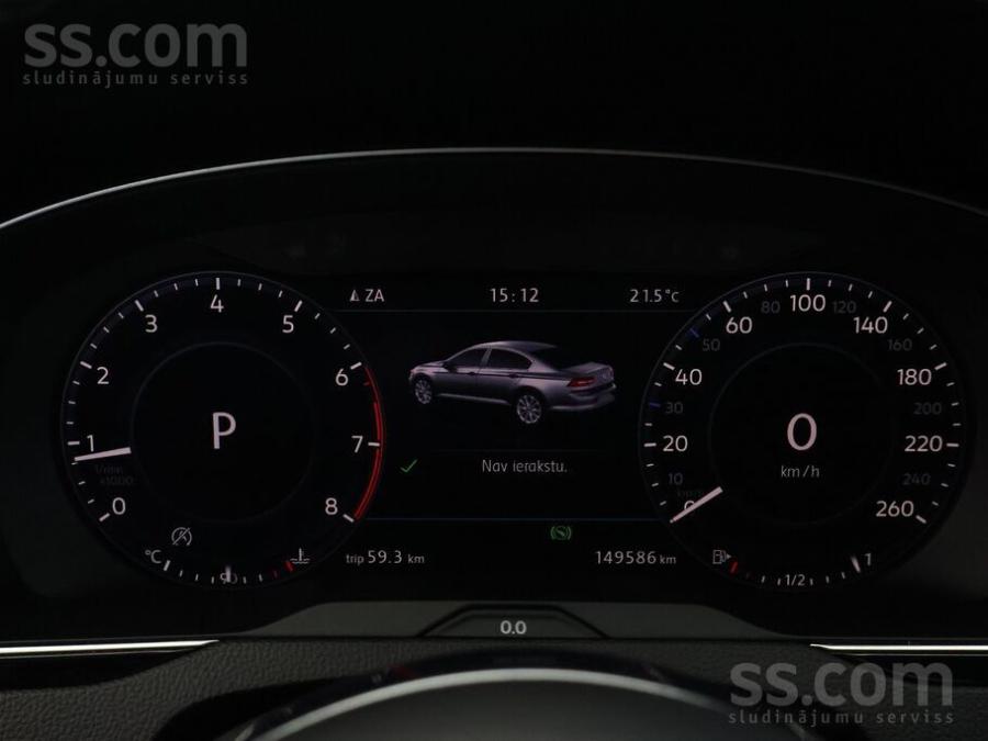 Pelēks Volkswagen Passat B8 2016 Rīga, ar dzinēja tilpumu 1.80 L un nobraukumu 150 tūkst. km par 15000 €, foto 20 vietnē AUTOMOTO.COM.LV