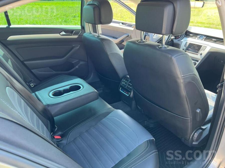 Pelēks Volkswagen Passat B8 2017 Rīga, ar dzinēja tilpumu 2.00 L un nobraukumu 169 tūkst. km par 10800 €, foto 18 vietnē AUTOMOTO.COM.LV