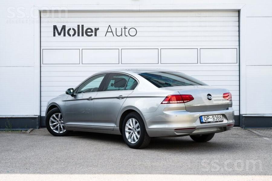 Pelēks Volkswagen Passat B8 2017 Rīga, ar dzinēja tilpumu 2.00 L un nobraukumu 140 tūkst. km par 12950 €, foto 5 vietnē AUTOMOTO.COM.LV