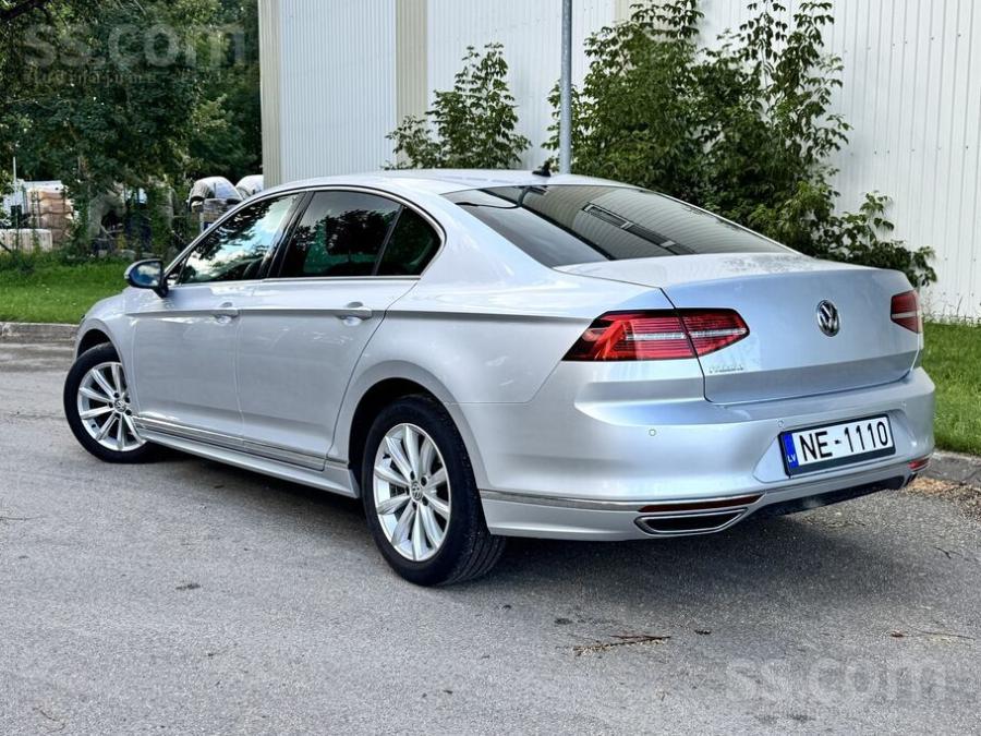 Grey Volkswagen Passat B8 2018 in Riga, with an engine capacity of 2.00 L and mileage of 244 thousand km for 11500 €, photo 5 on AUTOMOTO.COM.LV