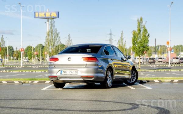 Фольксваген Пассат Б8 2018 в Рига на AUTOMOTO.COM.LV Серый Фольксваген Пассат Б8 2018 в Рига, объемом двигателя 1.40 л и пробегом 191 тыс. км за 11390 €, фото 7 на AUTOMOTO.COM.LV