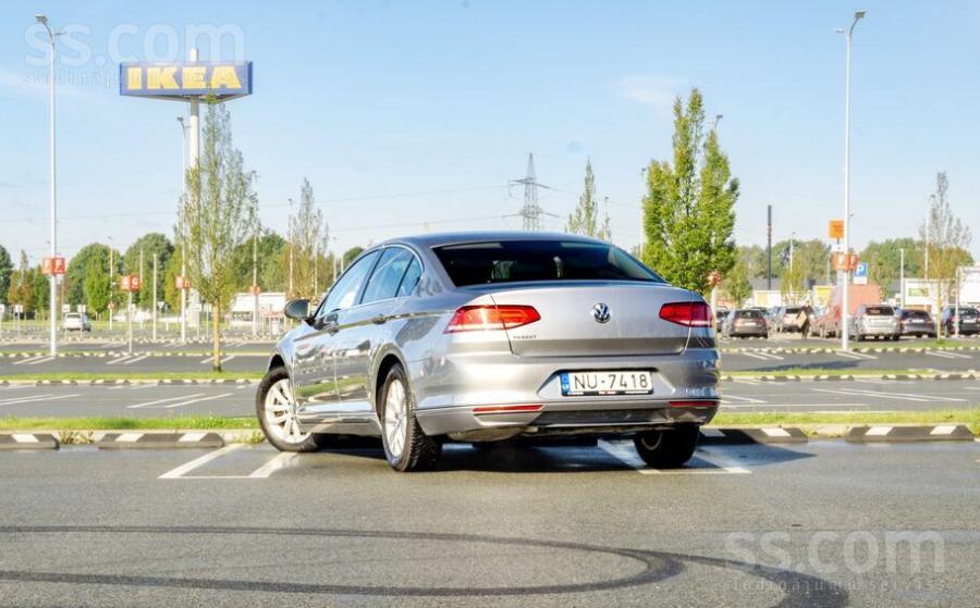 Pelēks Volkswagen Passat B8 2018 Rīga, ar dzinēja tilpumu 1.40 L un nobraukumu 191 tūkst. km par 11390 €, foto 9 vietnē AUTOMOTO.COM.LV